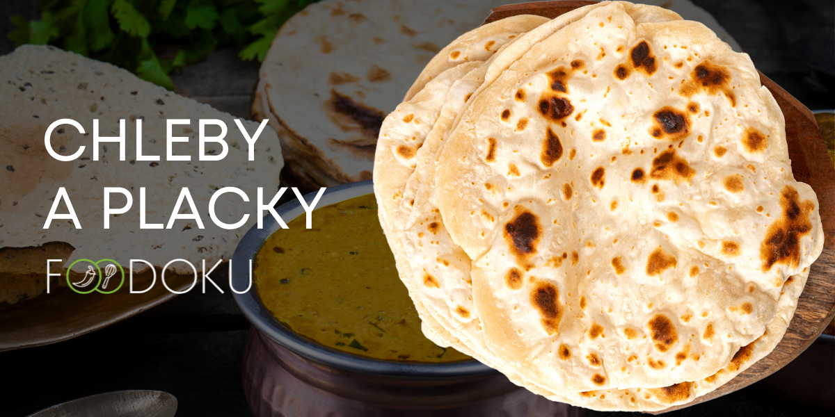 Chleby a placky - indické naan a chapatti - foodoku.cz